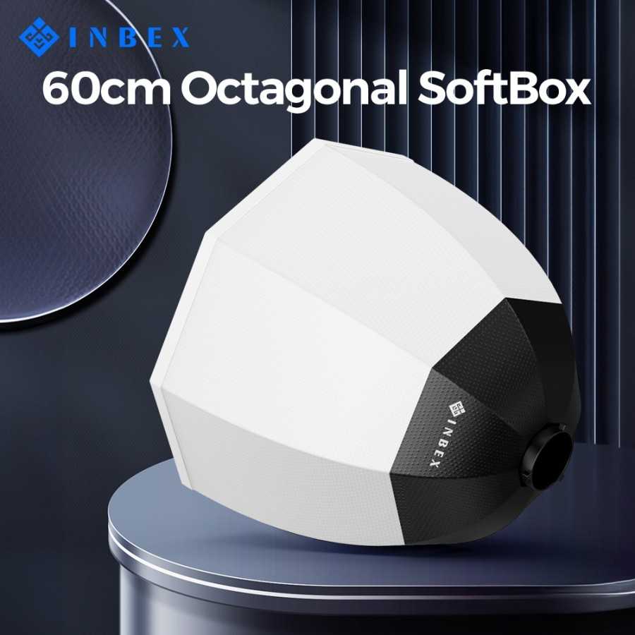 Jual INBEX Octagonal Lighting Softbox Bowens / Bowen Mount for