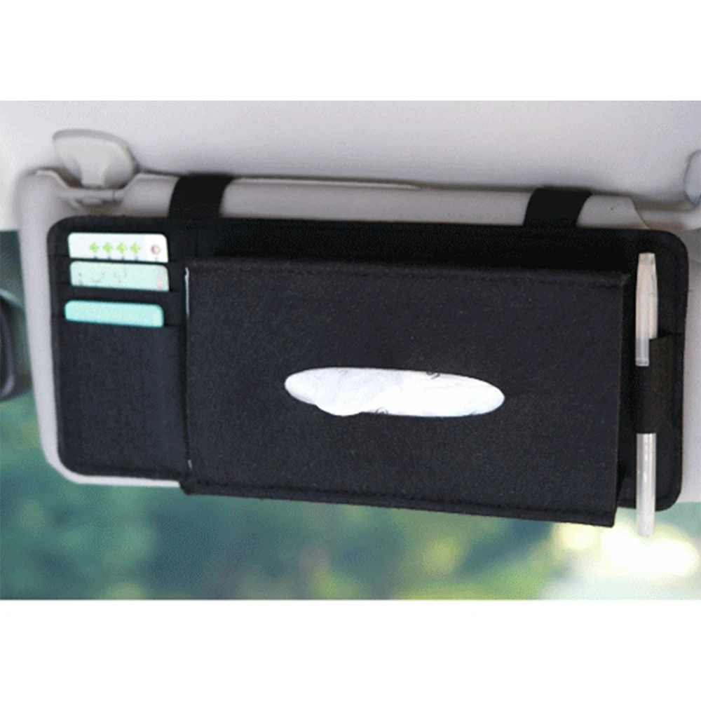 Jual KKMOON Tempat Tisu Mobil Gantung Sun Visor Tissue Box with