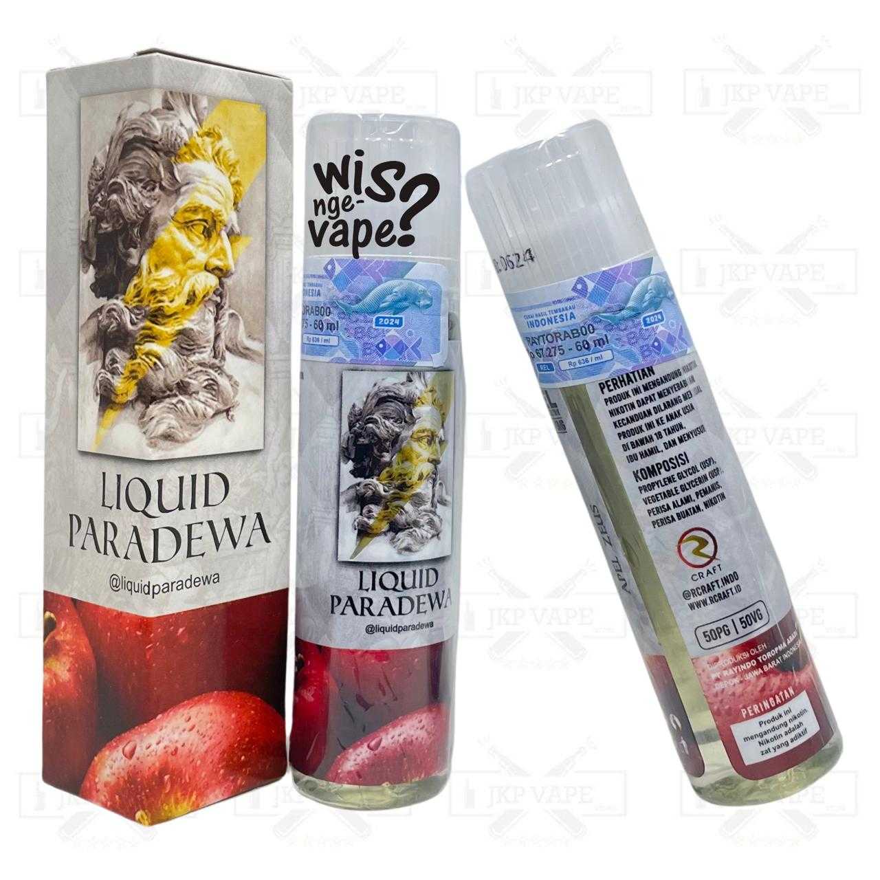 Jual Liquid Paradewa 60ml - Apple Zeus Para Dewa | Jakmall.com