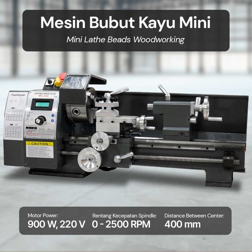 Cnc Lathe Mini Metal Lathe Machine - 8"x32" Precision Lathe With 900W Brushless Motor Mini Metal ...