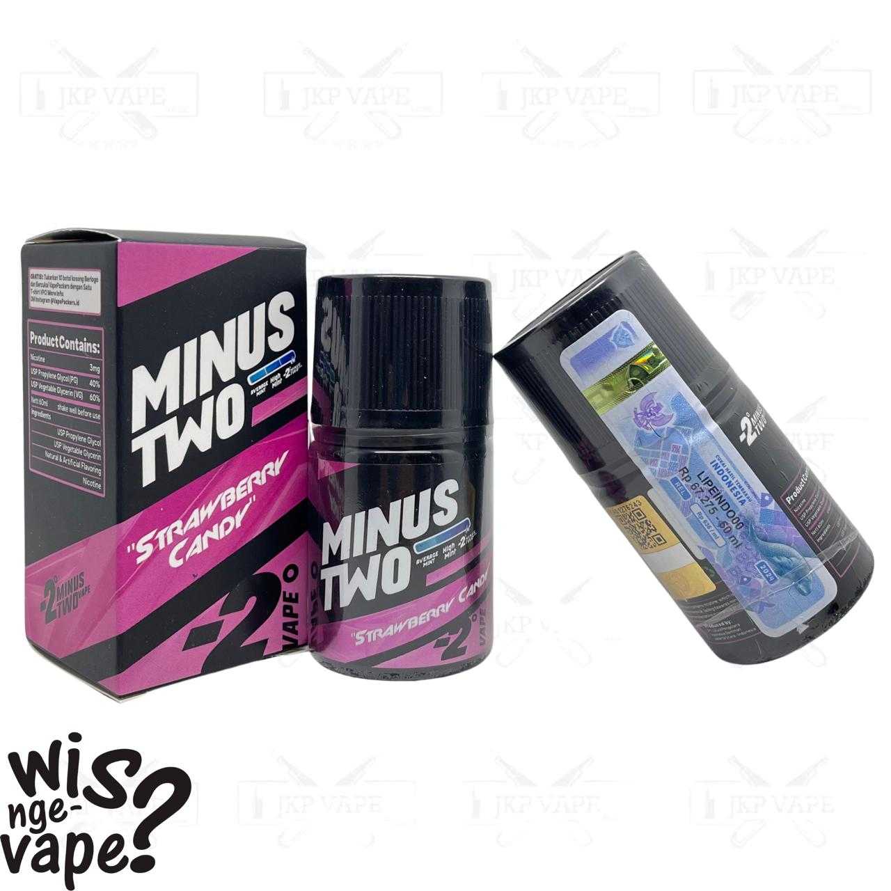 Jual Minus Two 60ml - Liquid by VapePackers | Jakmall.com