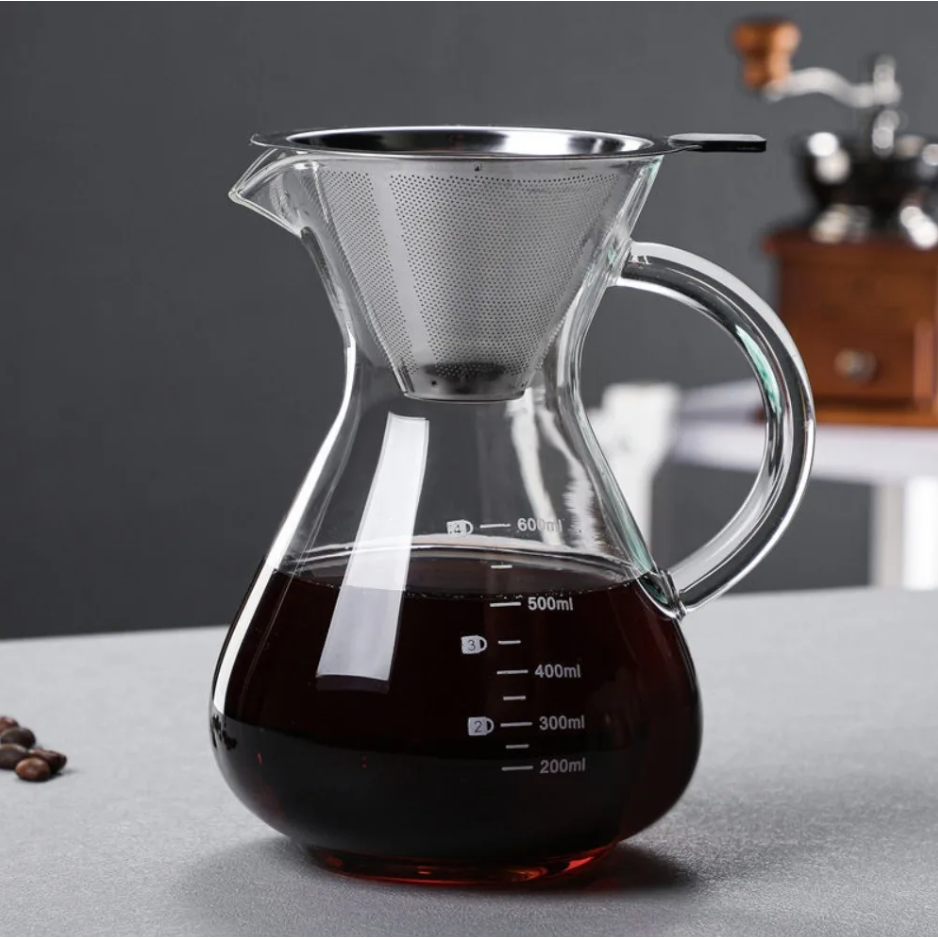 Jual One Two Cups Coffee Server Chemex Drip Pour Over with