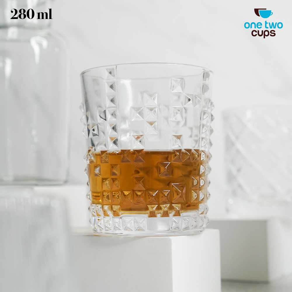 Jual One Two Cups Gelas Whisky Cocktail Old Fashion Rock Glass