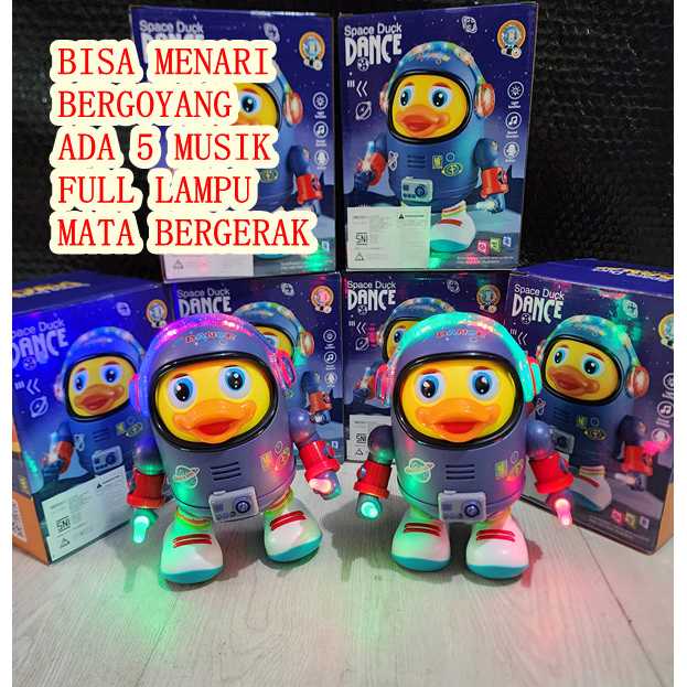 Jual MAINAN BEBEK ASTRONOT JOGET SPACE DUCK DANCING | Jakmall.com