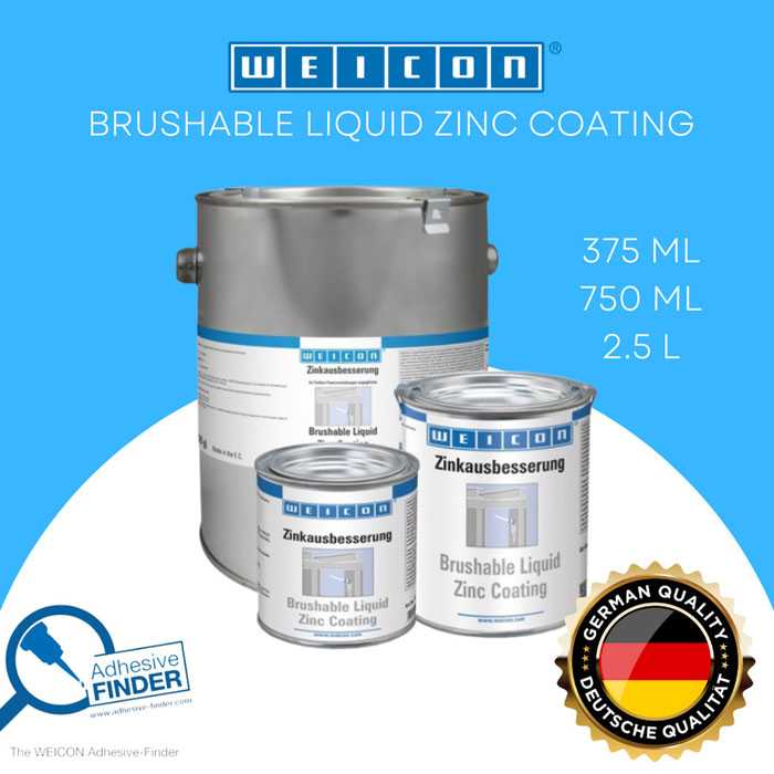 Jual Weicon Brushable Liquid Zinc Coating Pelapis Anti Karat