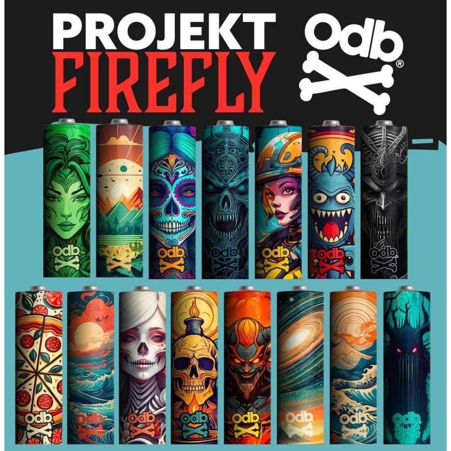 Jual Wrap Battery ODB X FireFly - Wrap Baterai 18650 ODB X