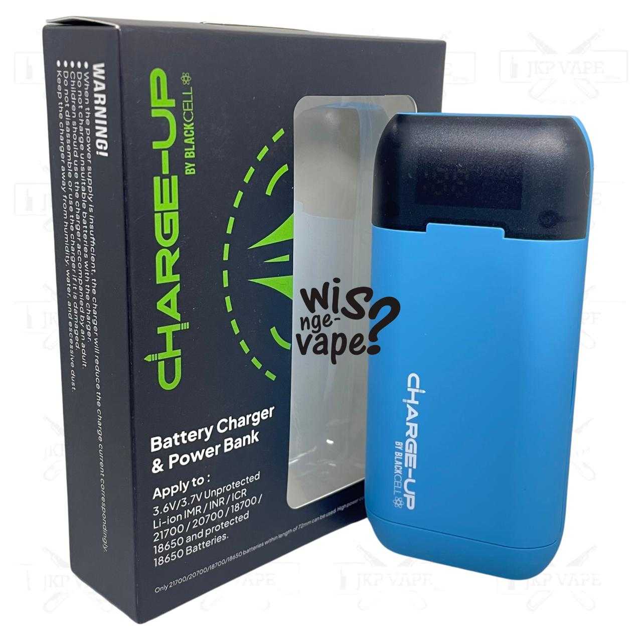 Jual Charge Up Charger & Power Bank - 2 Slot Battery Charger by