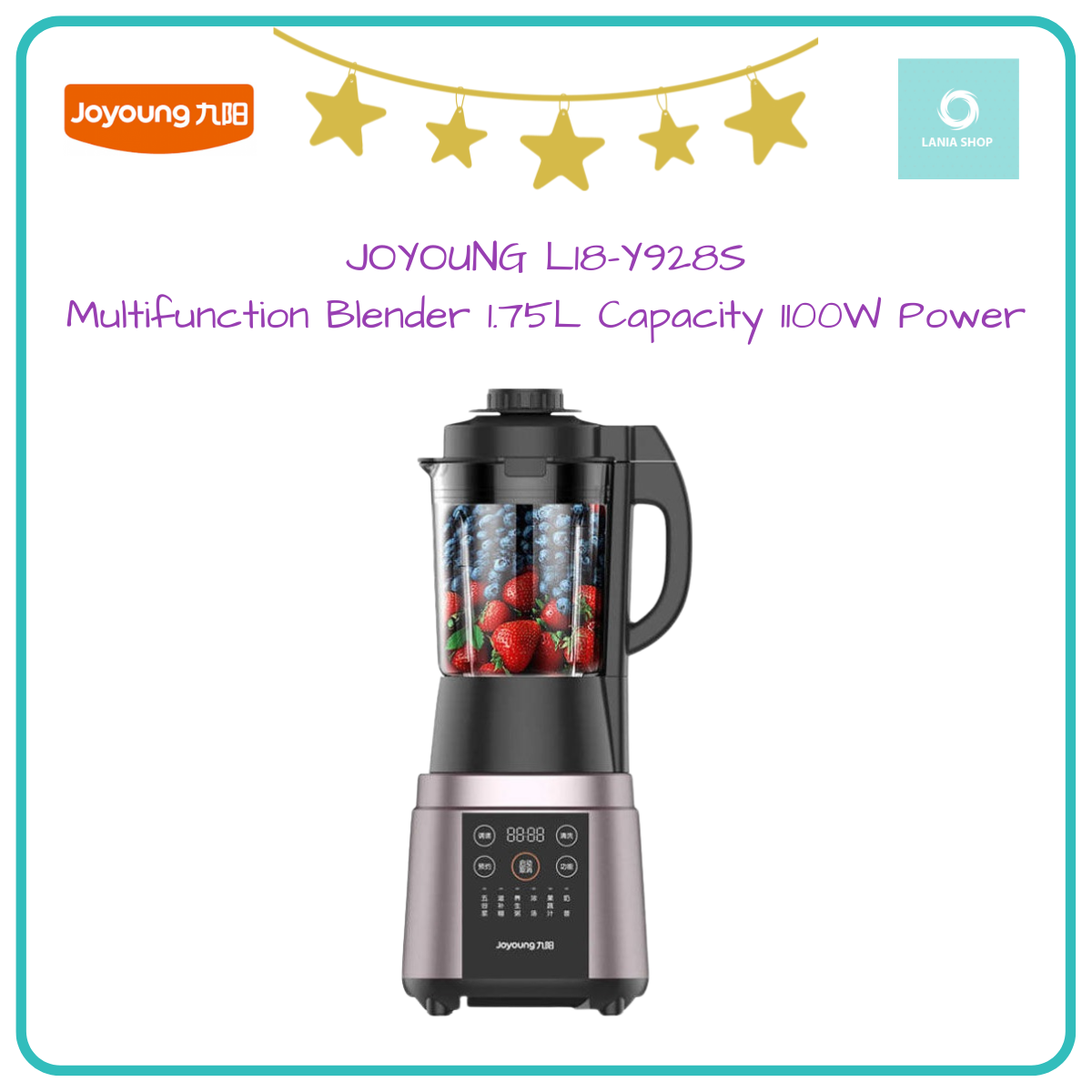 Jual JOYOUNG L18-Y928S - Multifunction Blender 1.75L Capacity
