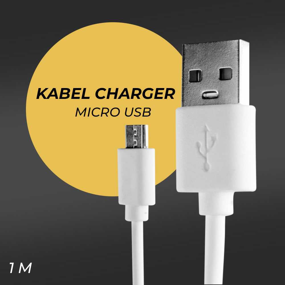 Jual Kabel Charger Data Micro USB Multifungsi 2A 1M | Jakmall.com