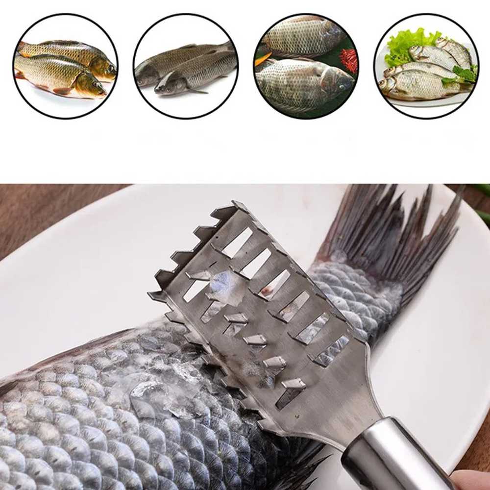 Jual LISM Peeler Pisau Pengupas Sisik Ikan Fish Skin Scraper