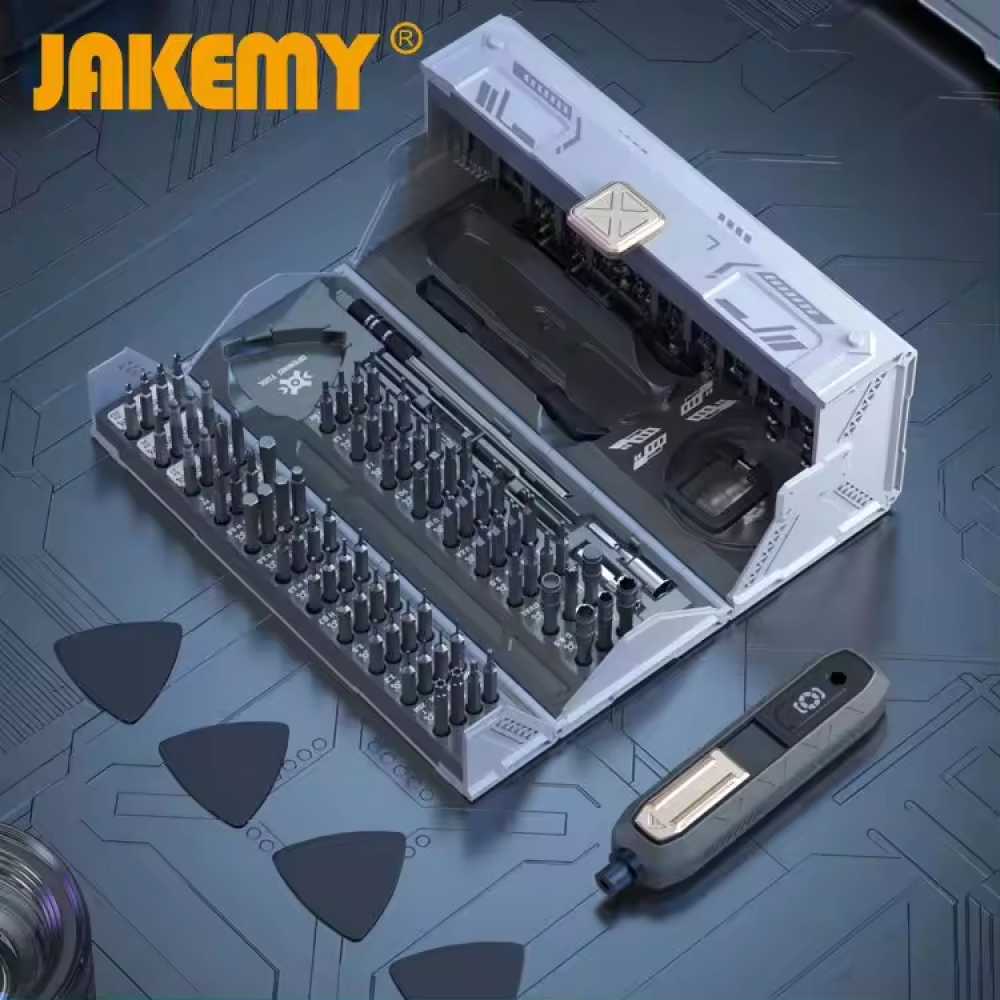 Jual JAKEMY Set Obeng Magnet Reparasi 180in1 Magnetic | Jakmall.com