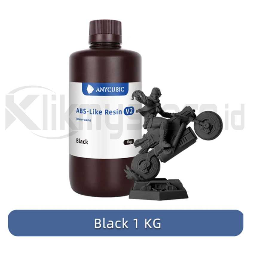 Jual Anycubic ABS-Like Resin V2 405nm 1 Kg SLA UV 3D Print ABS