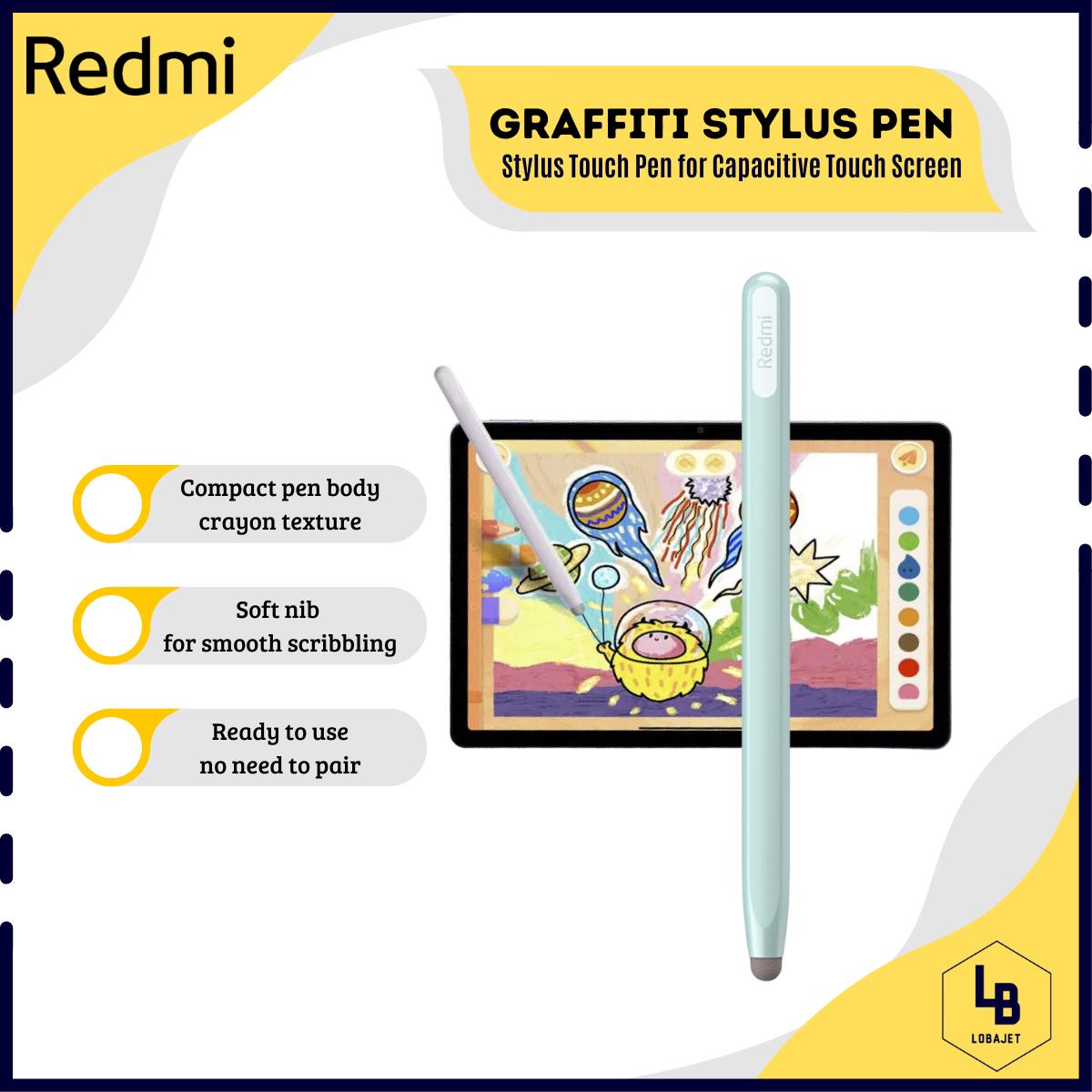 Jual REDMI Graffiti Pen - Stylus Touch Pen for Capacitive Touch