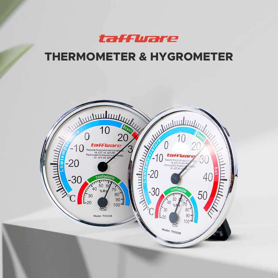 Jual Taffware Analog Thermometer Hygrometer Temperature Humidity