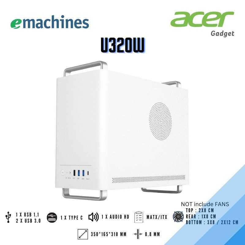 Jual Casing Gaming / PC Case MATX eMachines Acer Gadget U320