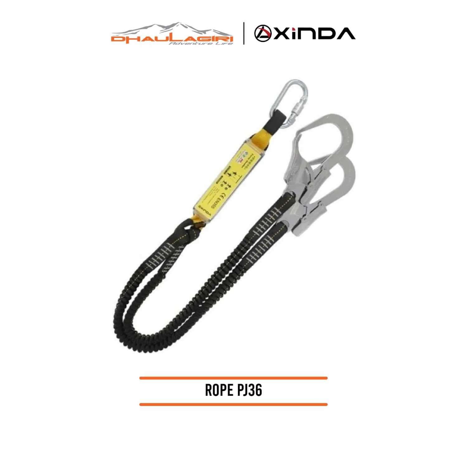 Jual XD Rope PJ36 - Lanyard Safety Rope Body Harness Double Hook