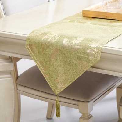 Jual Taplak Meja Kain Polyester Panjang Table Runner 33x180cm