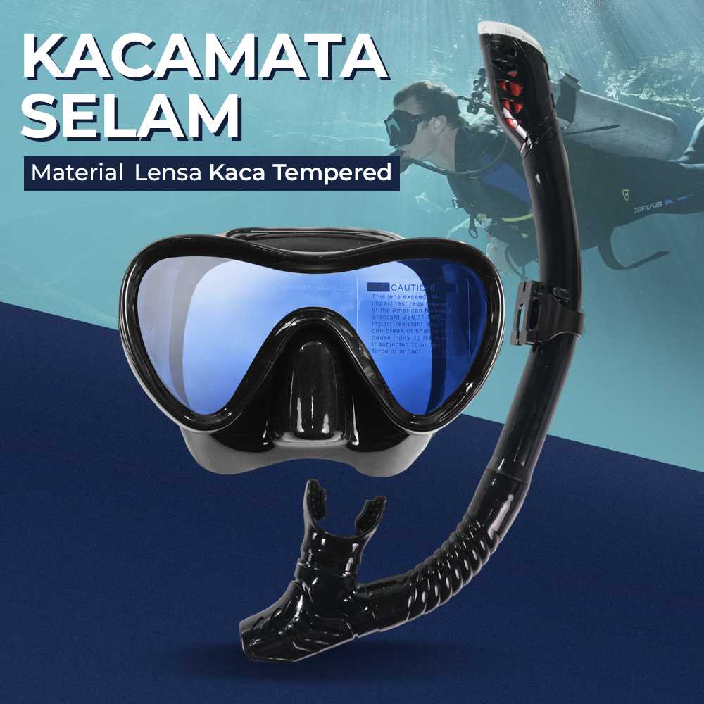 Jual QYQ Kacamata Selam Scuba Diving Mask Snorkeling Goggles