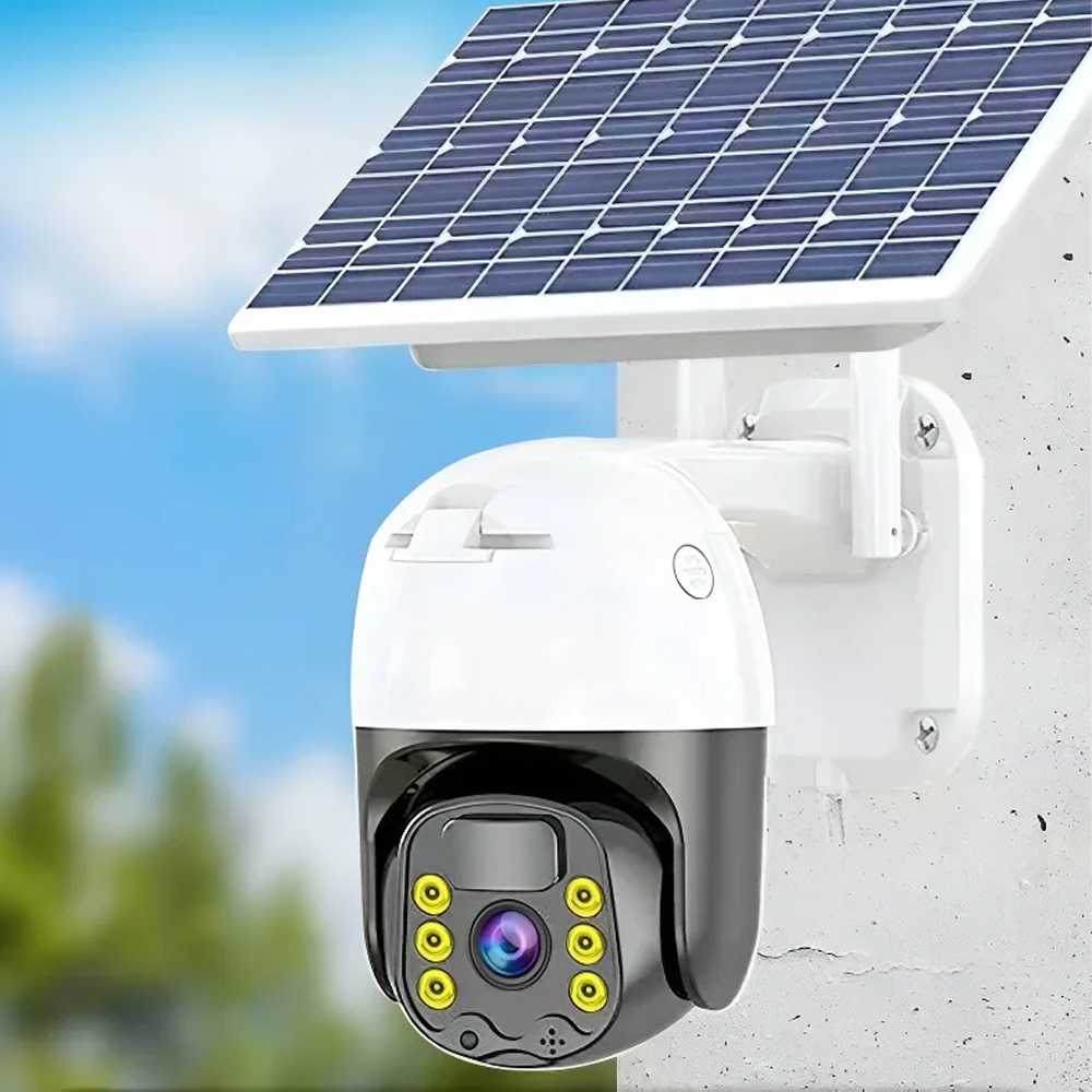 Jual MamiBiro Kamera CCTV Solar Panel PTZ Two Way Audio Smart