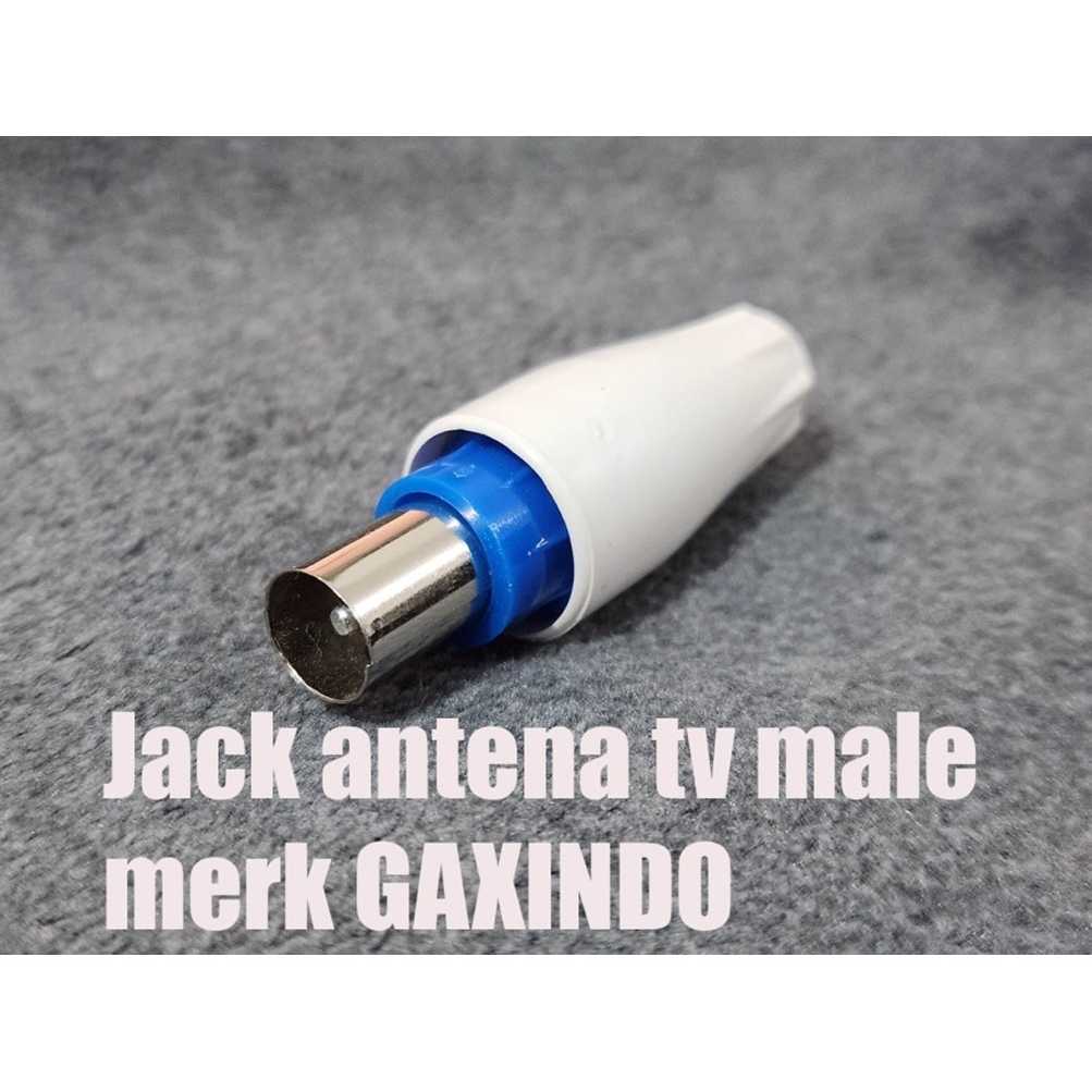 Jual jack antena tv male merk gaxindo konektor | Jakmall.com