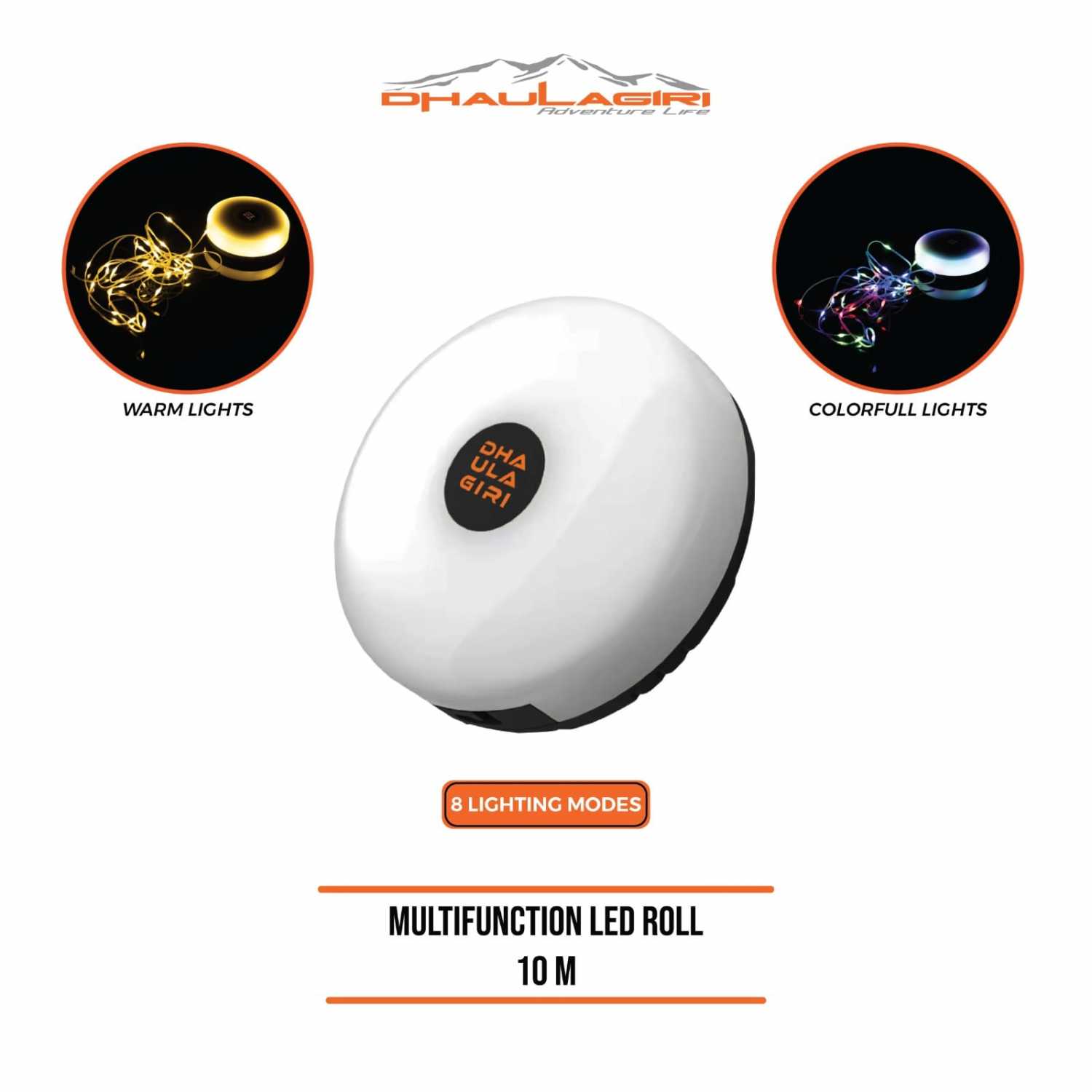 Jual Dhaulagiri Multifunction LED Roll 10m Lampu Tumblr LED