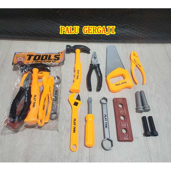 Jual MAINAN TOOL SET ANAK PERALATAN TUKANG TUKANGAN | Jakmall.com
