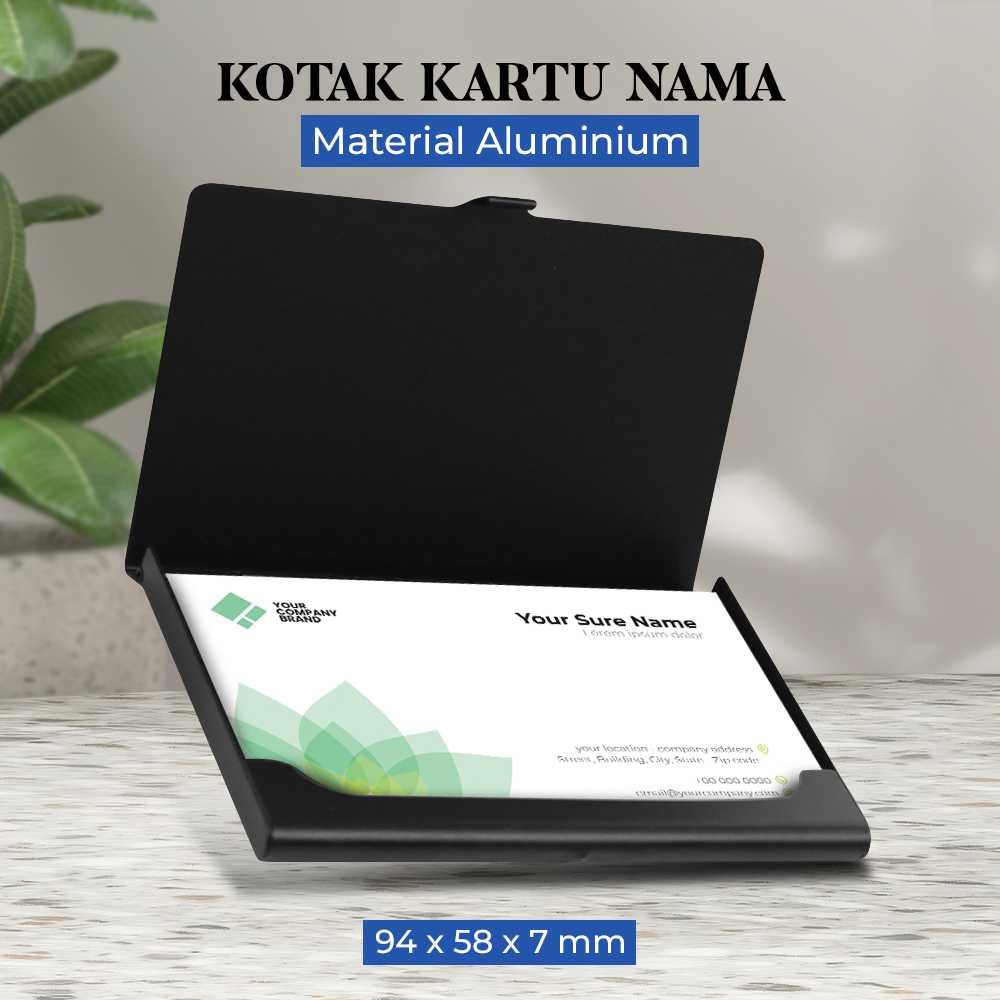 Jual Kotak Khusus Simpan Kartu Nama Aluminium - 5006 | Jakmall.com