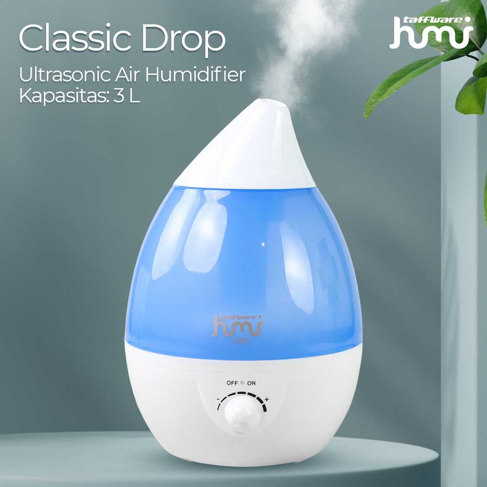 Jual Taffware HUMI Air Humidifier Ultrasonic Classic Drop