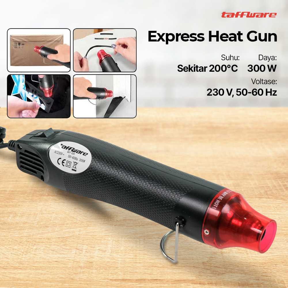Jual Taffware QST Express Heat Gun Hot Blower Vinyl 230V 300W