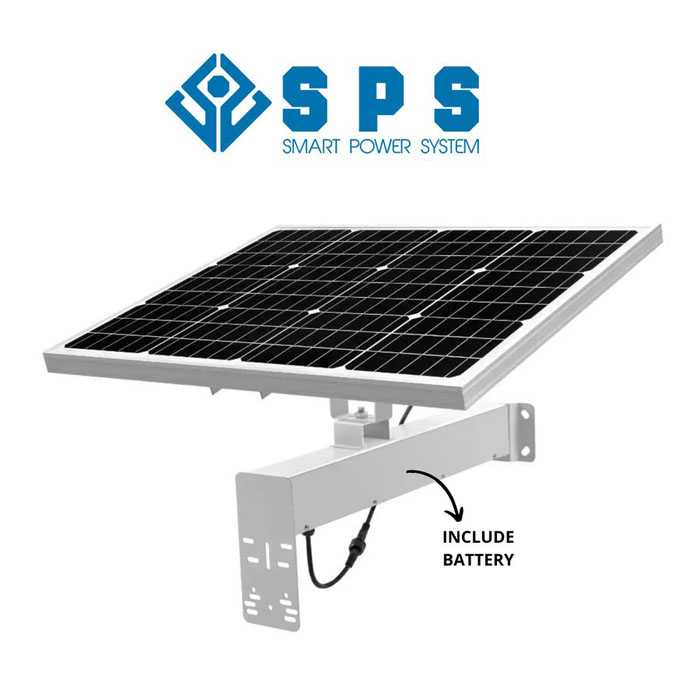 Jual SPS 40WP 20AH 12V 5A Solar Panel With Lithium Battery