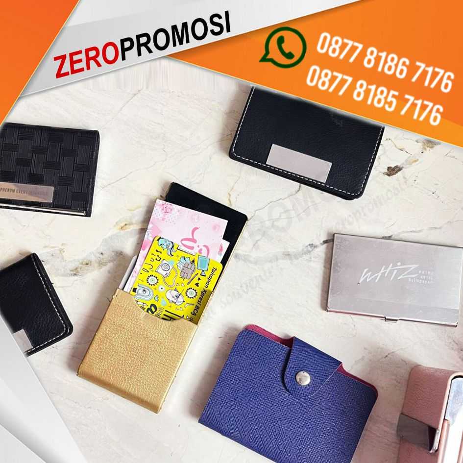 Jual Tempat Kartu Nama Souvenir Name Card Holder Promosi | Jakmall.com