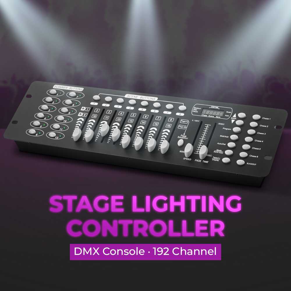 Jual SHEHDS Mixer Lampu Stage Lighting Controller DMX Console DJ