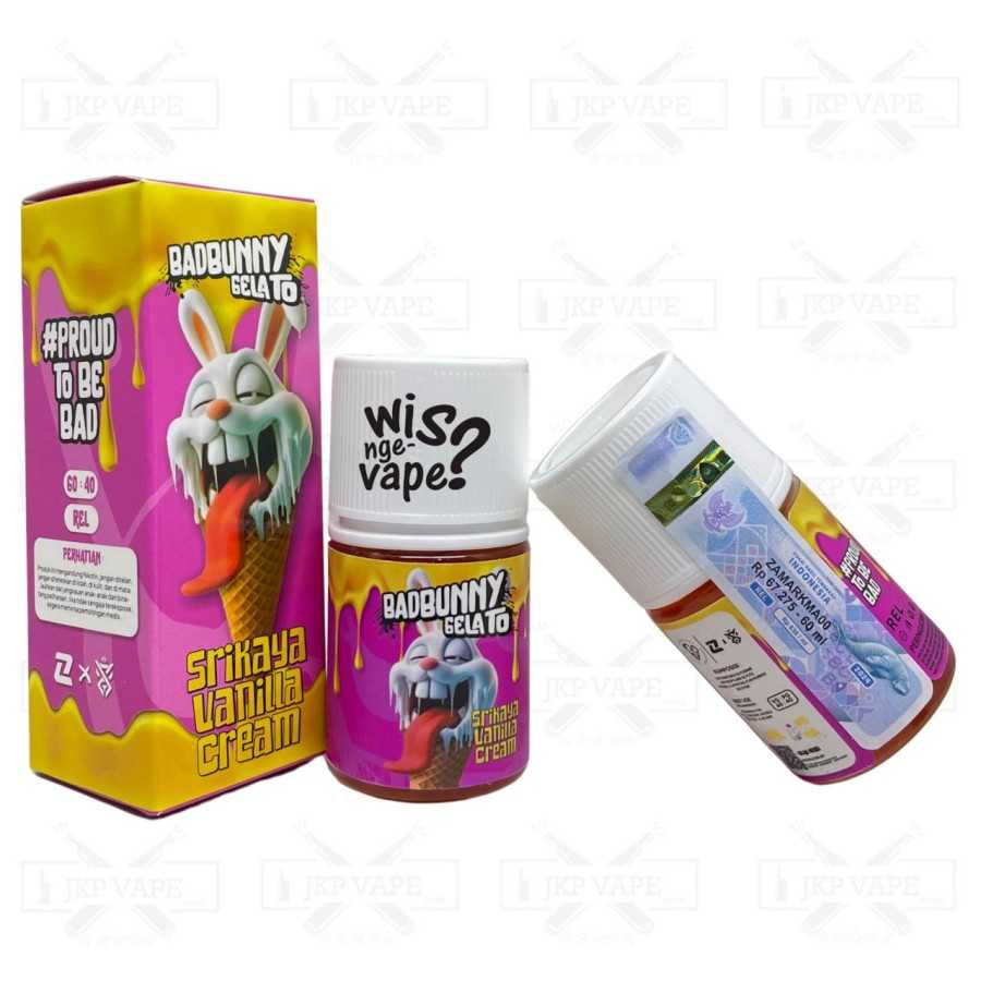 Jual Bad Bunny Gelato 60ml - Freebase Liquid by Zam Factory