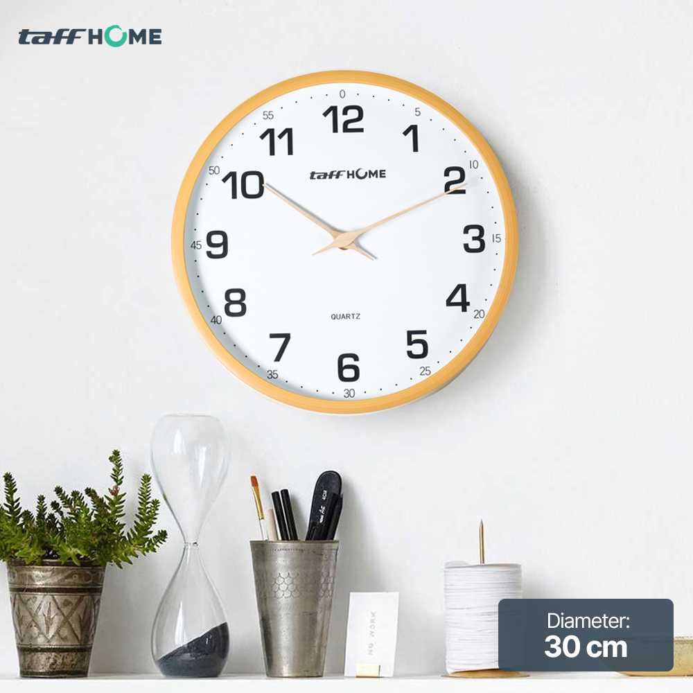 Jual TaffHOME Jam Dinding Quartz Nordic Minimalist Style 30cm