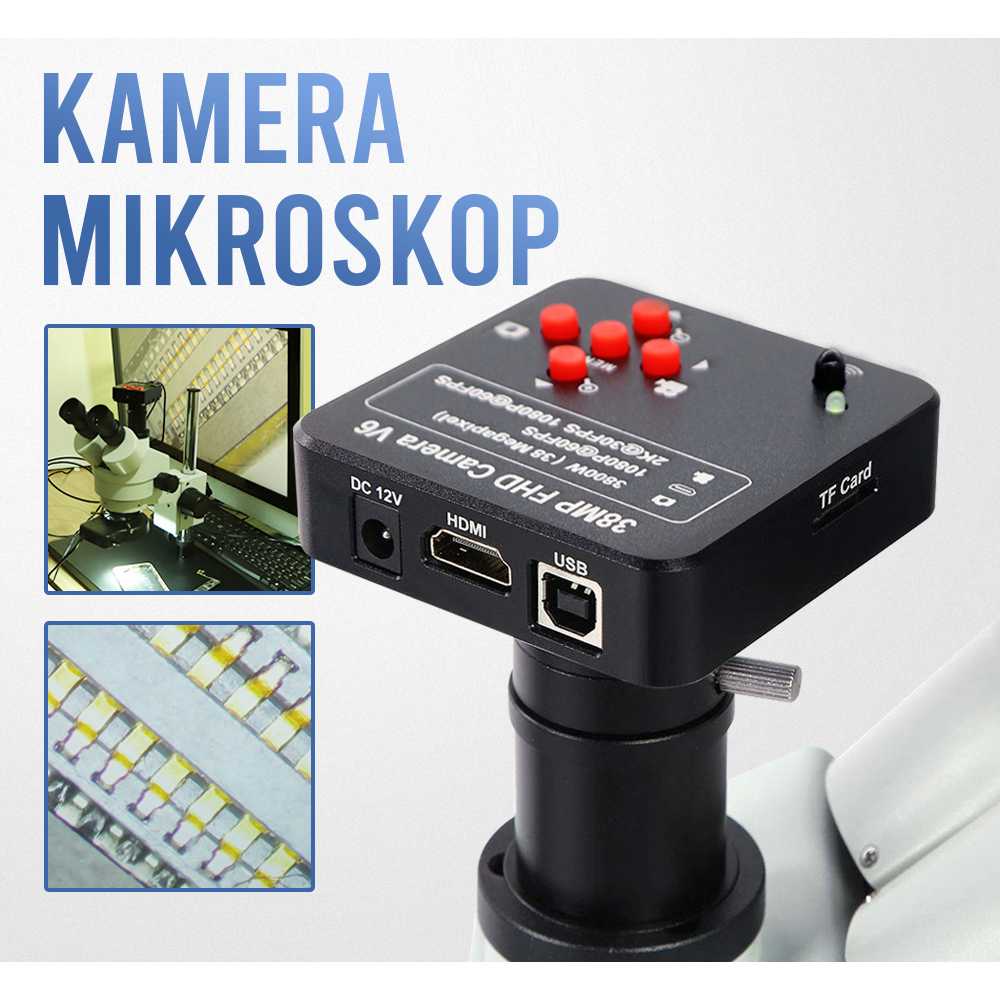 Jual MHX Kamera Mikroskop Industrial Magnifier Full HD 48MP 2K