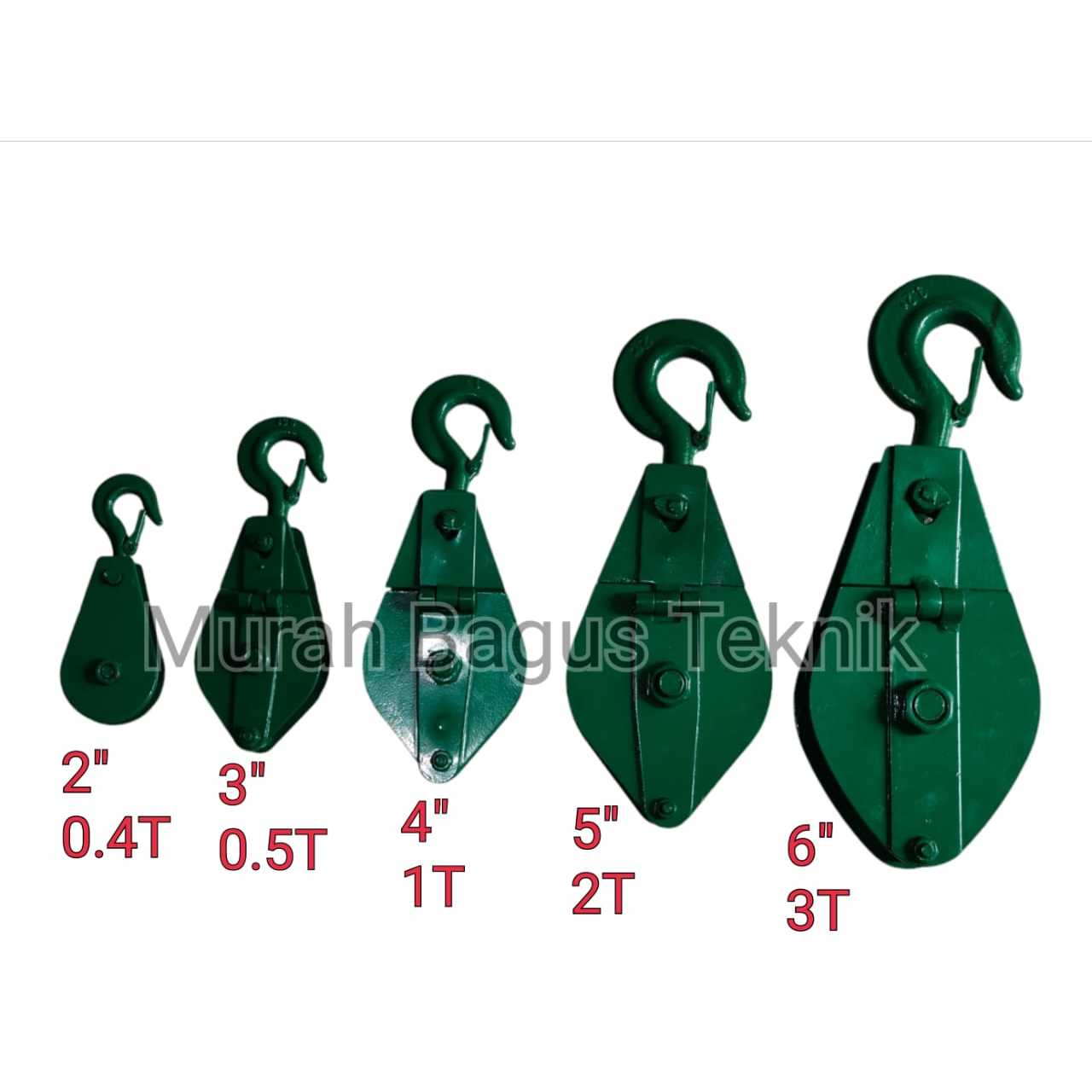 Jual Katrol Kapal / Kerekan Kapal 5 inchi 2 Ton / Pulley Kapal