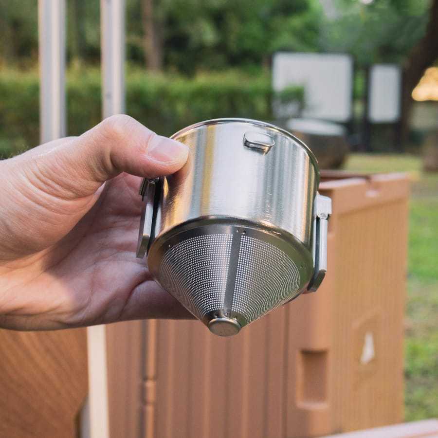 Jual One Two Cups Filter Penyaring Kopi Portable Cone Coffee