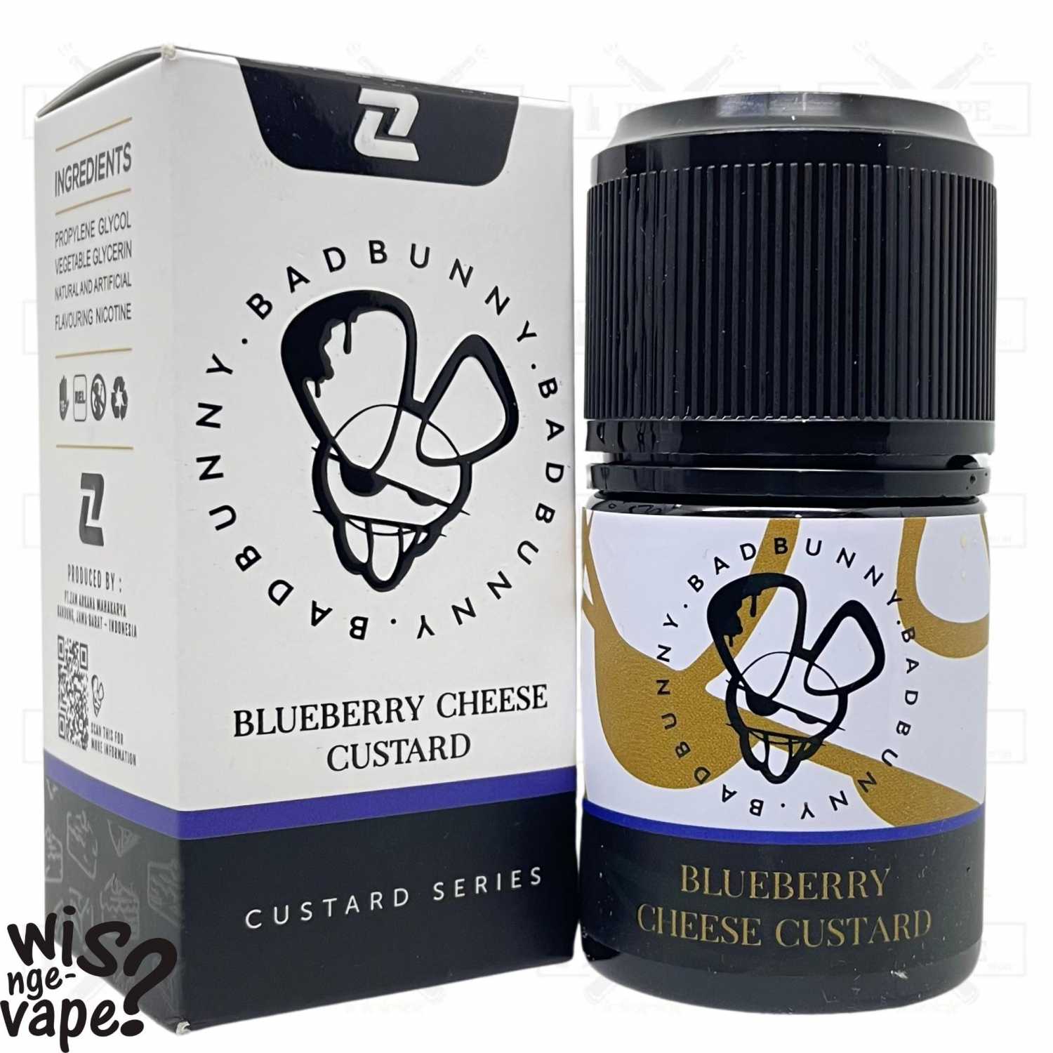 Jual Bad Bunny Blueberry Cheese 60ml - Liquid Vape By ZAM