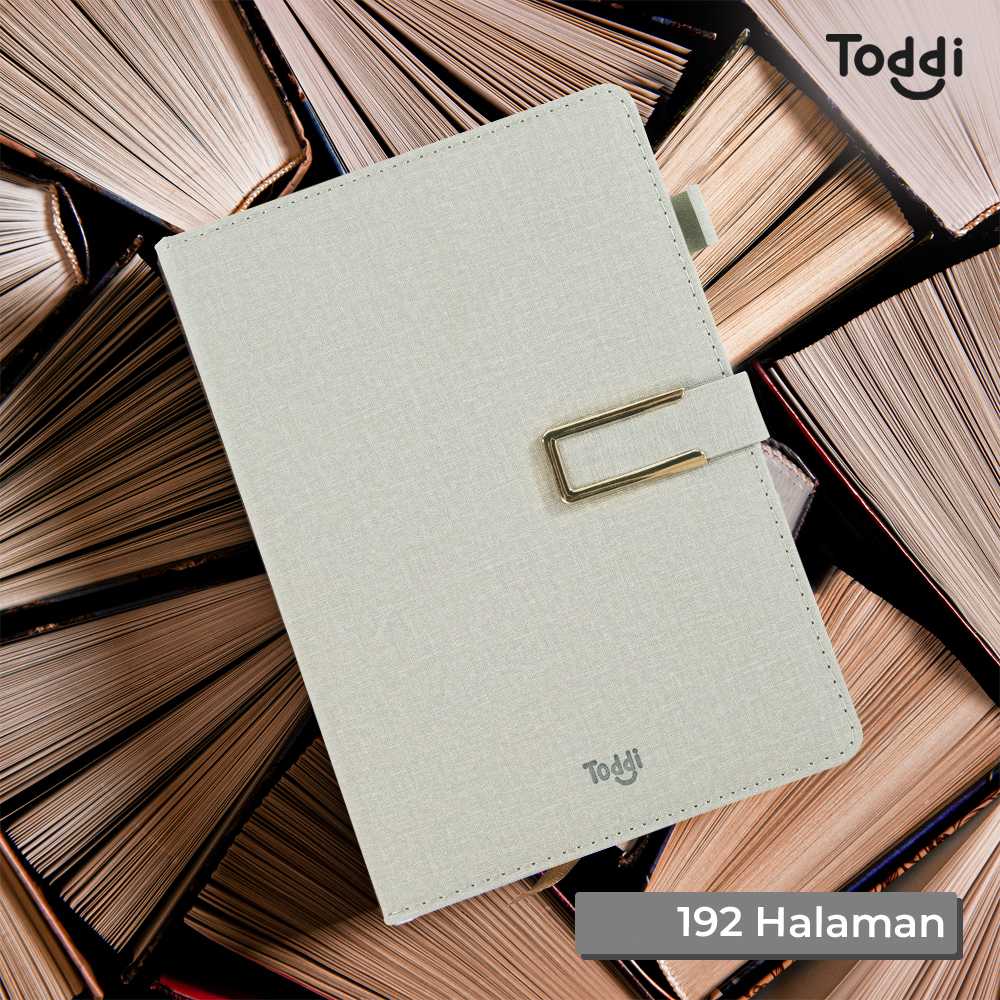 Jual Toddi Buku Jurnal Hardcover Notebook Diary 72GSM 192