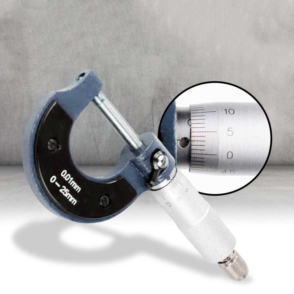 Jual Mitutoyo Micrometer Premium Precision Machinist Tool 0-25mm