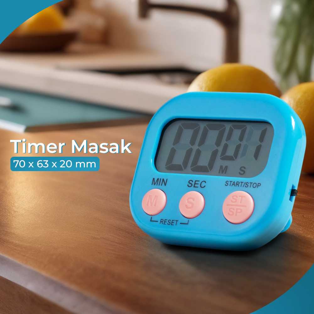 Jual Timer Masak Dapur LCD Kitchen Countdown Clock - DOL-118