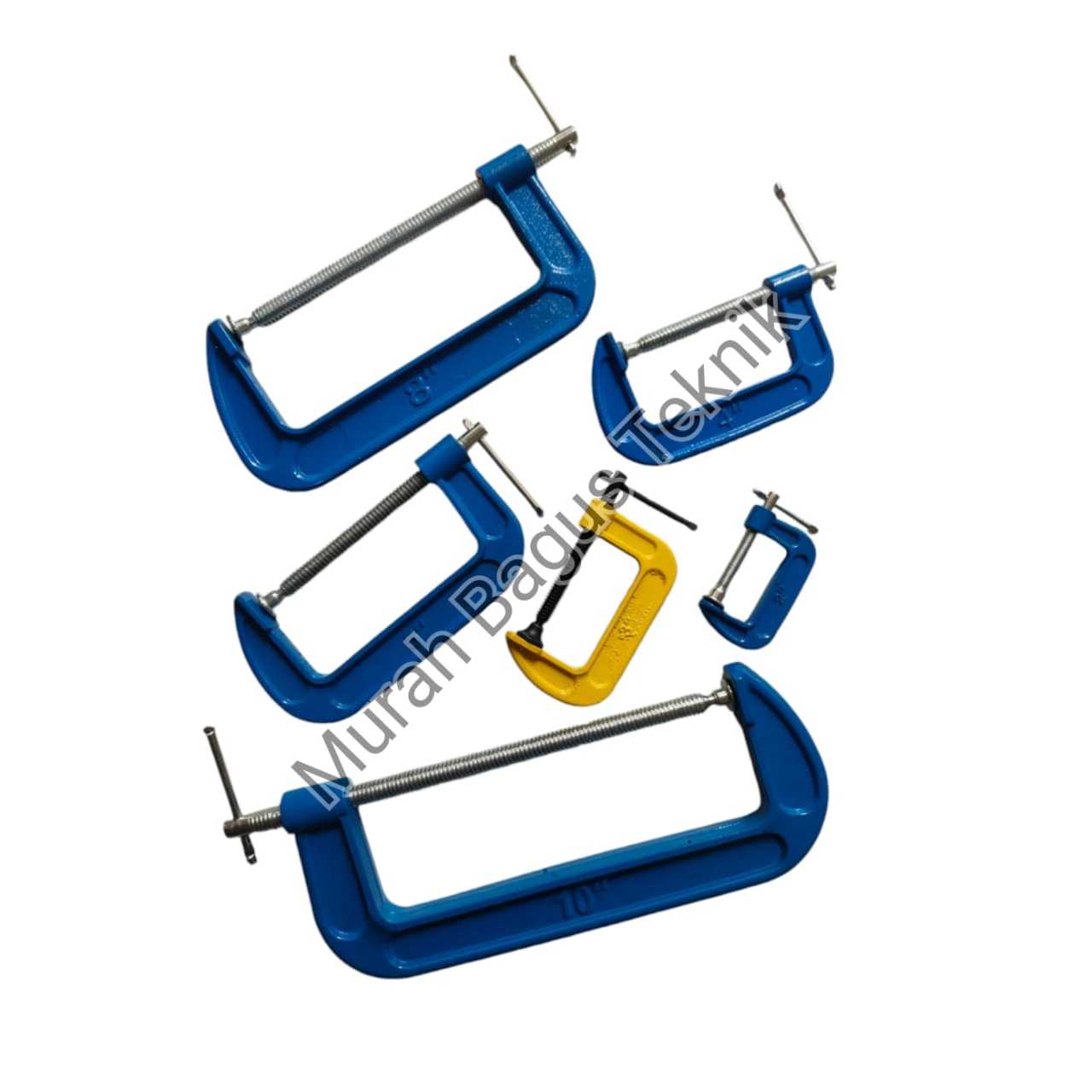 Jual Clamp C 4 Inchi / Klem C 4 inchi / Alat Penjepit Kayu 4