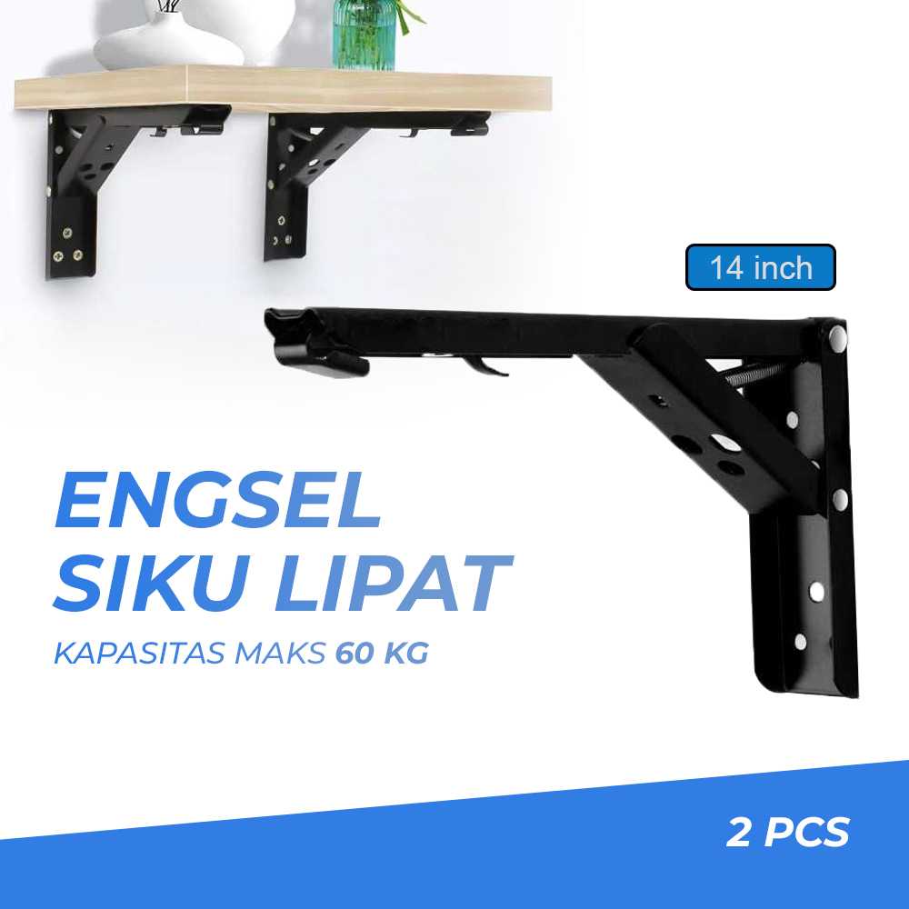 Jual XIDA Bracket Siku Rak Dinding Penyangga Stainless Steel