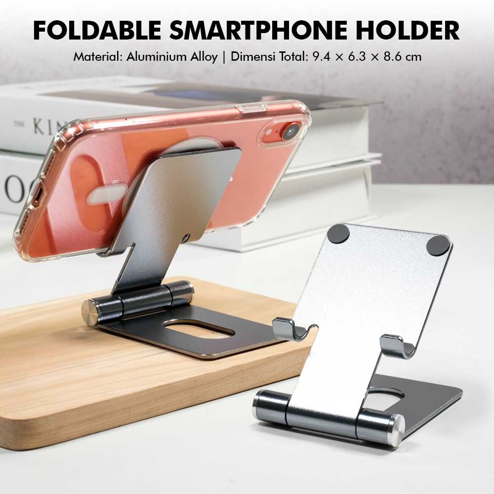 Jual GLESOS Stand HP Foldable Smartphone Tablet Holder Bracket