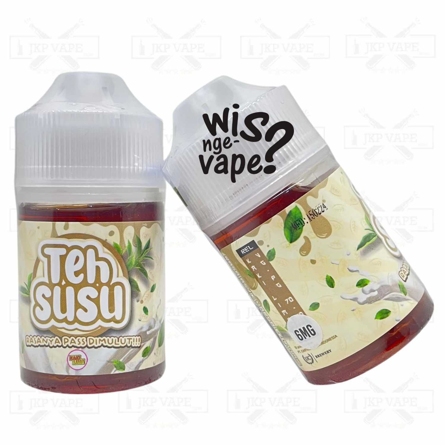 Jual Teh Susu 60ml - Freebase Liquid by Kaki Lima | Jakmall.com