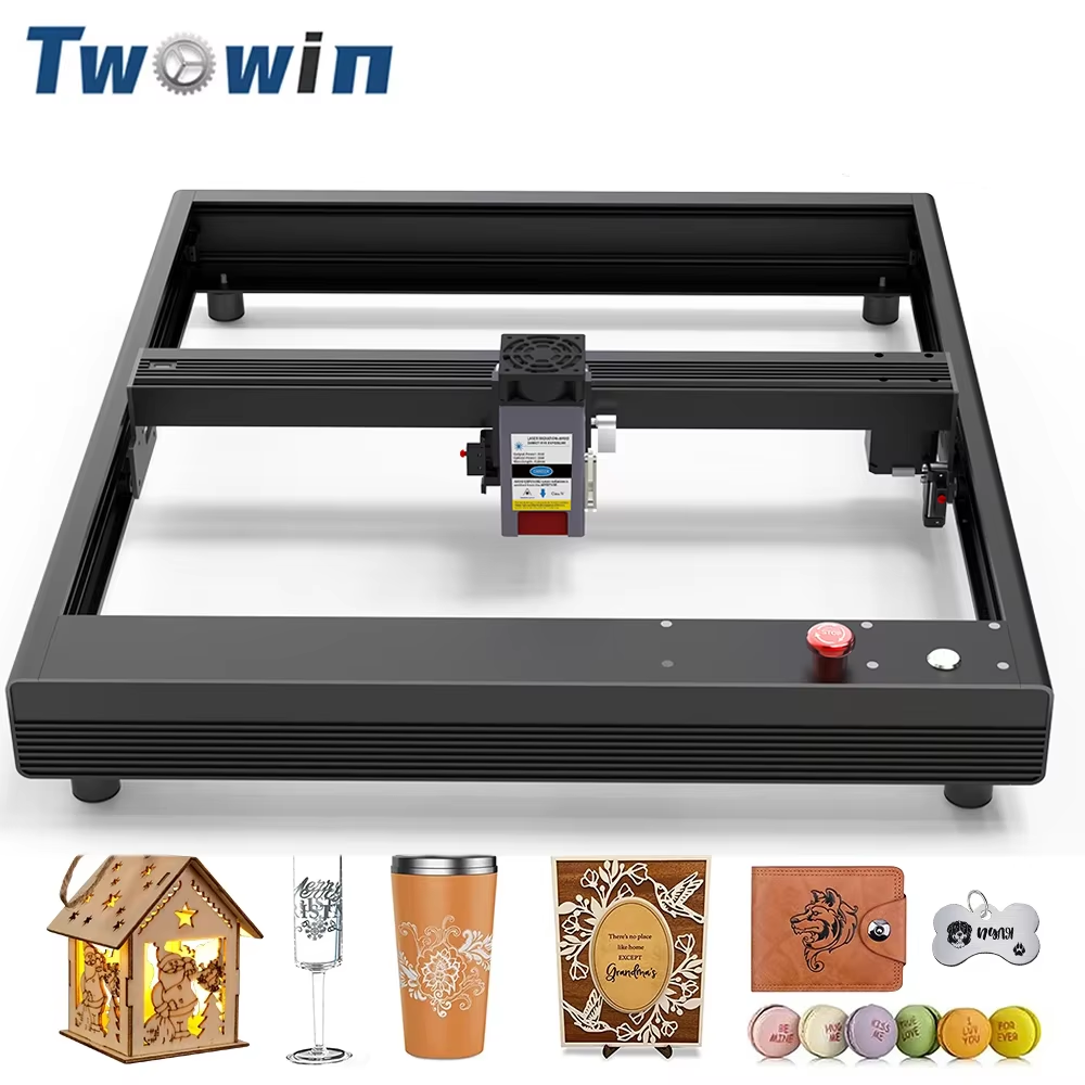 Jual TwoWin DIY Laser Engraving Machine CNC 2-Axis 20W - 4040