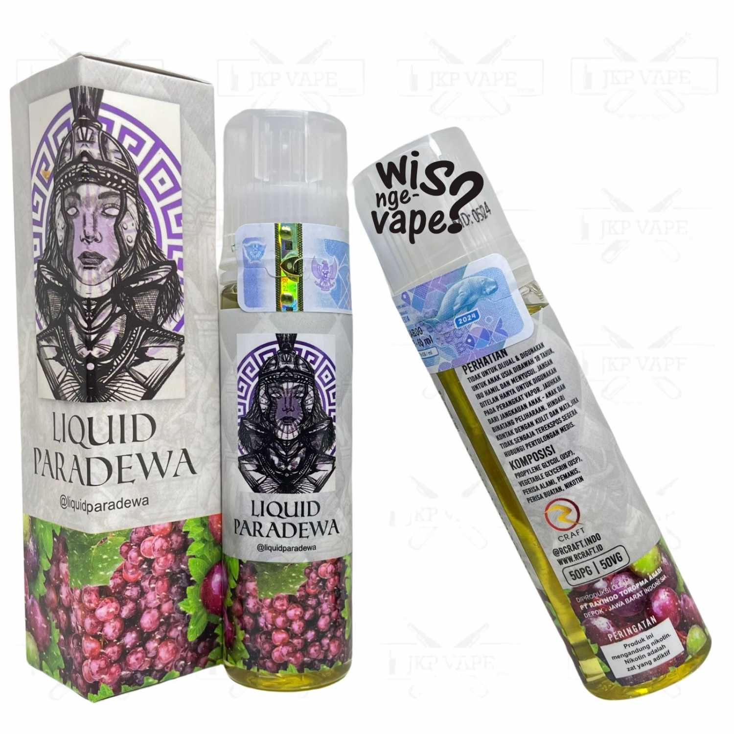 Jual Liquid Paradewa Anggur Athena 60ml - Liquid Vape Rcraft