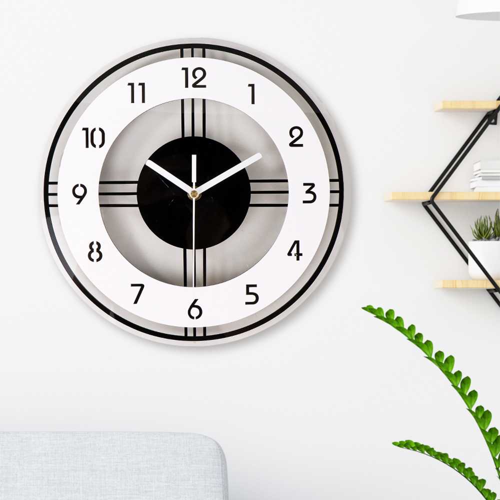 Jual VOSARREA Jam Dinding Quartz Creative Design Simple Modern