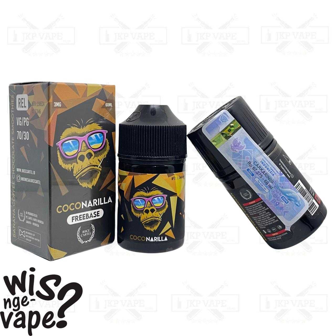 Jual Coconarilla Choco Banana Coffee 60ml - Coco Narilla Liquid