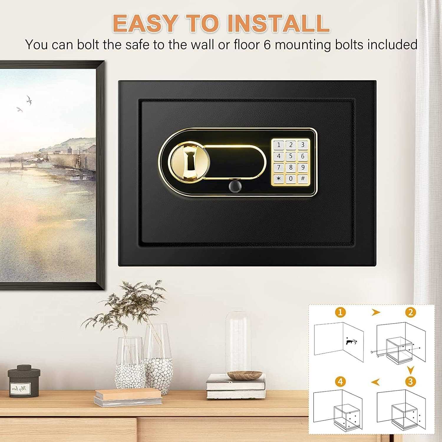 Jual LIFONG Kotak Brankas Digital Multifungsi Safety Box | Jakmall.com